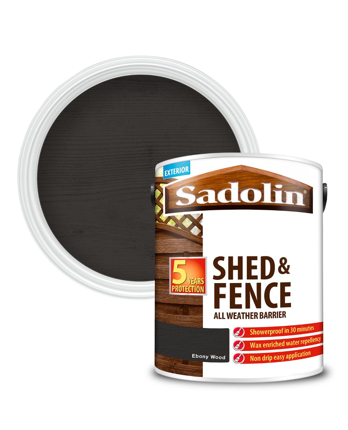 Sadolin Shed and Fence Protector All Weather Barrier 5 Litre – Homefit