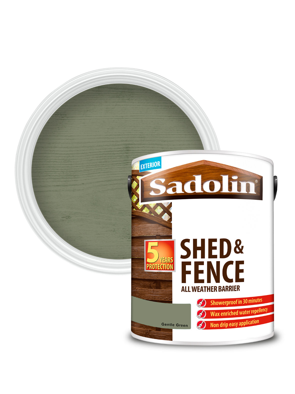 Sadolin Shed and Fence Protector All Weather Barrier 5 Litre – Homefit